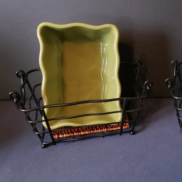 Temptations | Dining | Temptations Presentable Ovenware By Tara 2 Green ...